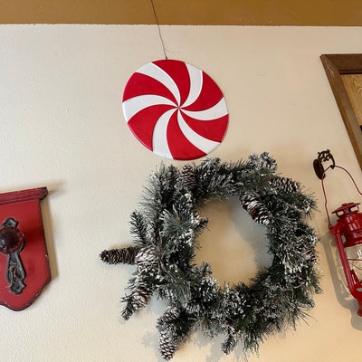 12 Peppermint Round Sign MD060030 - Etsy