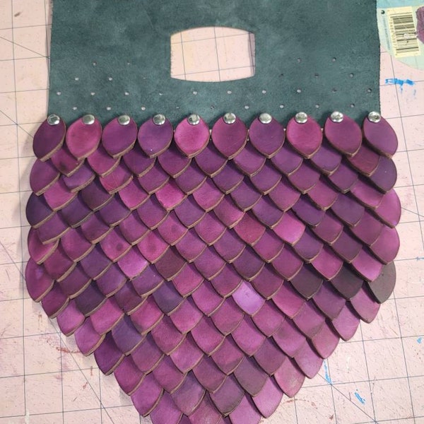 Fantasy Scale Skirting Armor Pattern With Video Tutorial — Leather or ...
