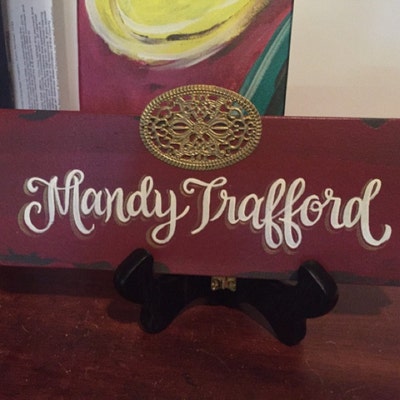 Name for Office Office Plaque-custom Name Plate-custom Name Sign Office ...