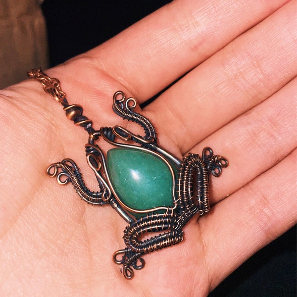 Wire Wrap Sword Necklace/100% Copper Wire Wrapped Blue Jasper Sword ...