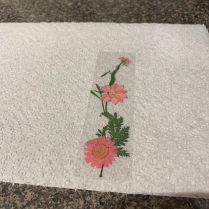 Forget Me Not Bookmark Real Dried Flowers Gift for Reader - Etsy