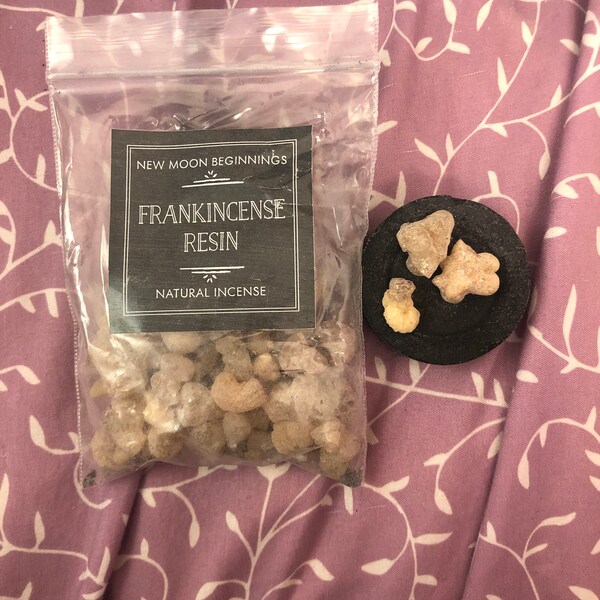 Frankincense Resin 1oz With Charcoal Disk - Frankincense Incense Kit ...