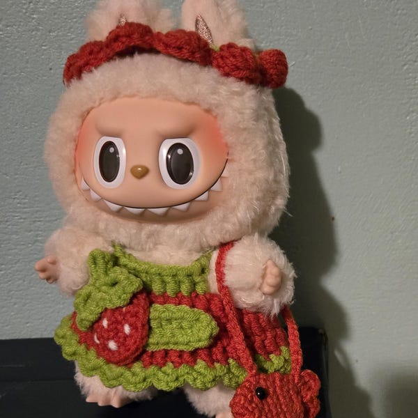 Labubu Dress for Labubu Macaron Outfits for Labubu Macaron Accessories ...