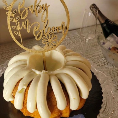 Engaged Cake Topper With Date, We're Engaged, Couples Names Cake Topper ...