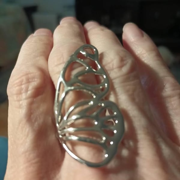 Maze Ring Sterling Silver, Sacred Labyrinth Band 925, Geometric Pattern ...