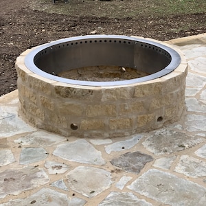 Fire Ring With Lip, Smokeless, Fire Pit, Customized Design, Pit ...