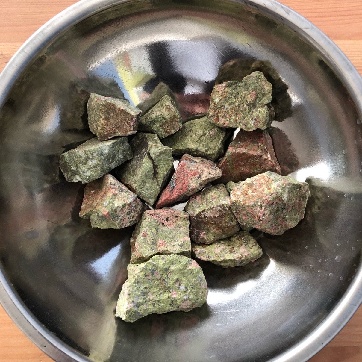 Unakite Raw Natural Stones: Choose 4 oz, 8 oz, 1 lb, 2 lb, 5 lb Bulk ...