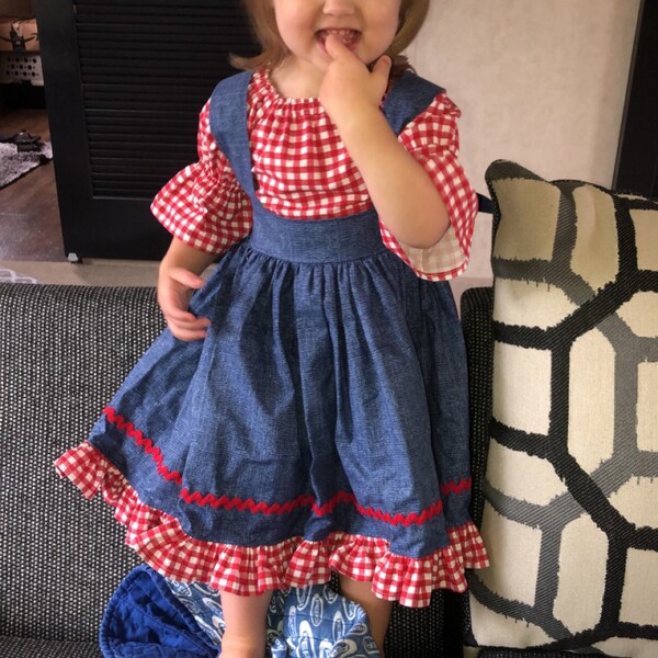 Denim Pageant Wear, Pink, Girl Western Dress, Country, Western OOC ...