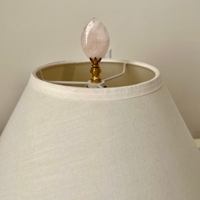 Blue Coral Oyster Sea Shell Lamp Finials in Silver Natural - Etsy