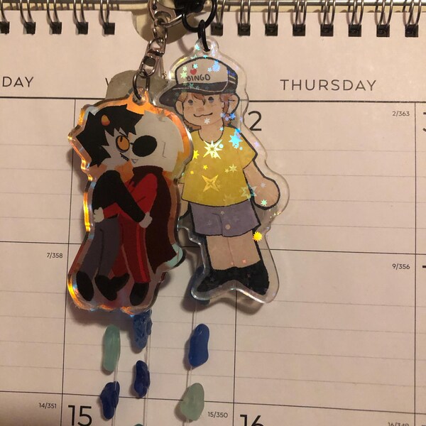 Frank Iero Prorev MCR Acrylic Mirror Keychain Charm - 2.5in - Etsy