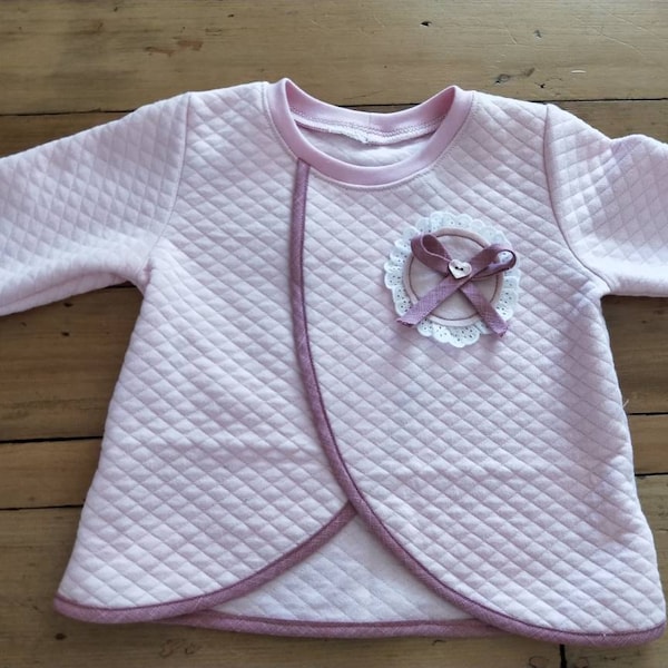 Girls Sweatshirt Sewing Pattern Pdf, Sweater Pattern, Top Patterns ...