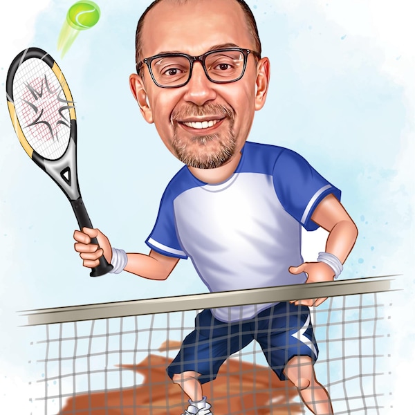 Custom Family Cartoon Portrait, Family Portrait, Gift for Family ...