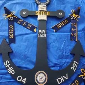 US Navy PIR Anchor / Navy Graduation Anchor / PIR / Navy Boot Camp ...