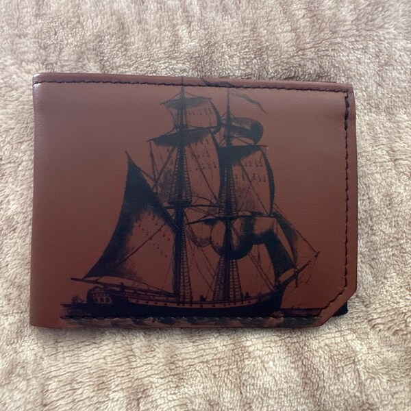 Mens Leather Wallet, Mens Wallet, Anatomy Wallet, Leather Wallet, Slim ...