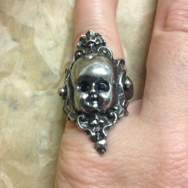 Victorian Baby Ring. Edwardian Baby Doll Ring - Etsy