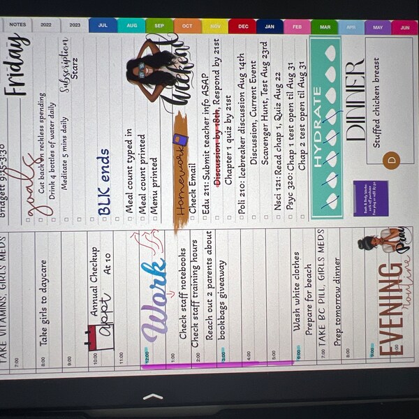 Printable Grocery & Shopping List - Letter Size | Color | Instant ...