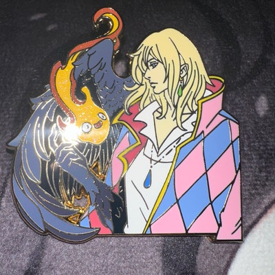 Wizard Hard Enamel Pin Flame Anime Manga - Etsy