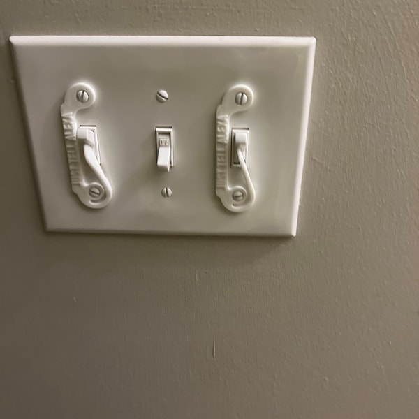 Light Switch Lock Customizable | Switch Label | Custom Text ...