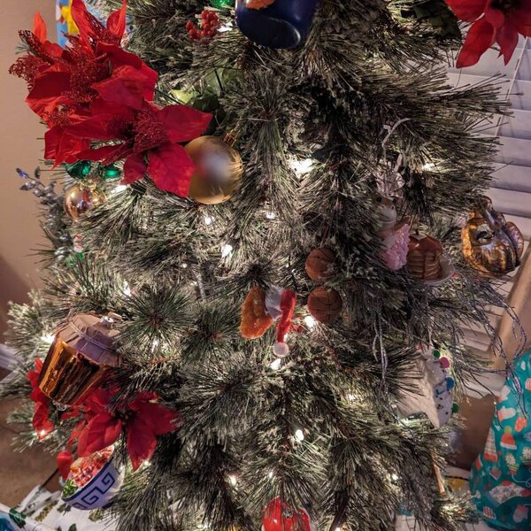 Real Chicken Nugget With Santa Hat Ornament (real Preserved Chicken ...