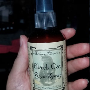 Black Cat Jinx Removing Magic Spray - Etsy