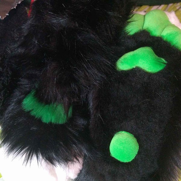 Kemocube Slim Sock Fursuit Feet / Made to Order / Furry / Socks / Slim ...