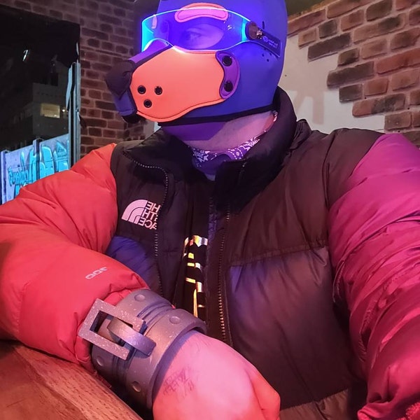 Cardboard Protogen Mask PDF *FREE- Link in Description* - Etsy