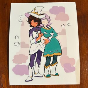 Cute Hug Rayllum Print Season 5 Gamer Dorm Room Kawaii Dragon Rayla ...