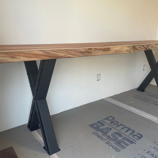 Metal X Stlye Legs DIY Steel Legs for Dining Table or Desk - Etsy