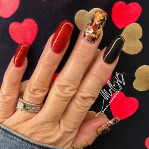 Dragon Daggers Set / Dragon Scales, Burnished Bronze, Copper Penny and ...