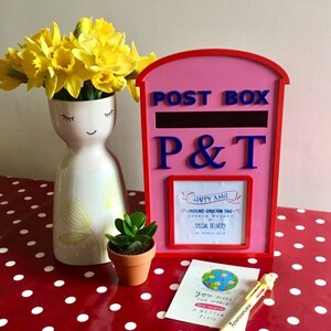 PERSONALISED Wedding Post Box, Party, Royal Mail Style Flat Pack, Ready ...