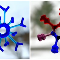 Part Two - How to Make Fused Glass Snowflakes Additional Patterns ...