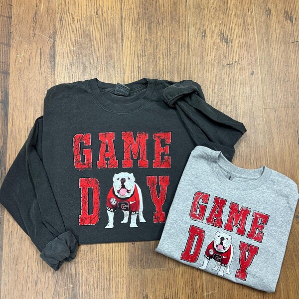 LARGE Red Game Day Chenille Patch, Iron on Patch, Game Day, Diy Patch ...