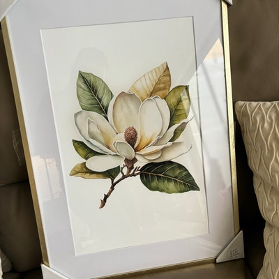 Watercolor Bouquet of Pink Tulips, Spring Flower Digital Art Print ...