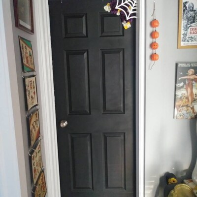 Spider Web Door Corner Gothic Home Decor 3D Printed - Etsy