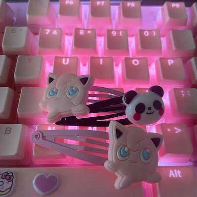 Apple Snap Hair Clips Pack of 2 Red - Etsy