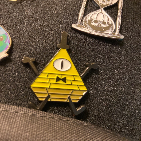 Bill Cipher Soft Enamel Pin - Etsy