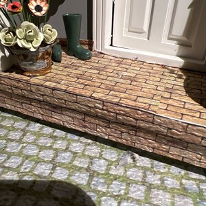 New 8 Sheets LANDSCAPE Wall 1/87 Ho Scale Wall Brick STONE - Etsy