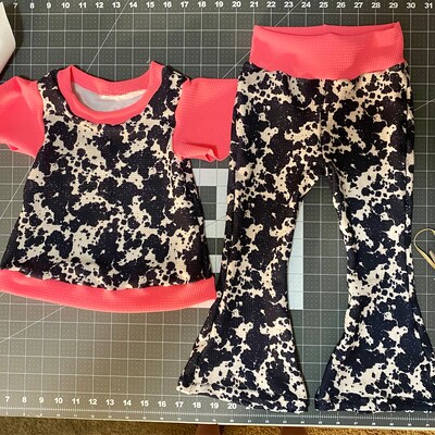 Kids Bell Bottoms Pdf Sewing Pattern // Photo Tutorial // 0M-6T // 30 ...