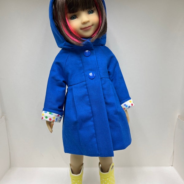 School Uniform for Doll, Pleated Skirt, Plaid Skirt, Navy Pullover ...