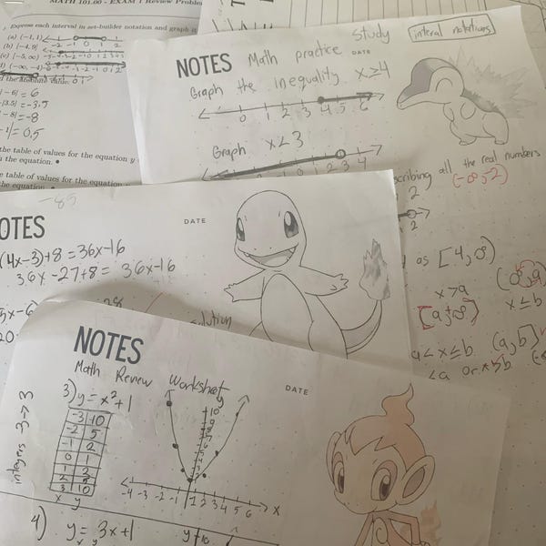 Pokemon Water Type Planner and Notes Template | Printable Planner ...