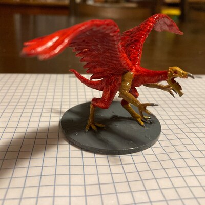 Demon Vrock Mini DND Pathfinder Dungeons & Dragons RPG - Etsy