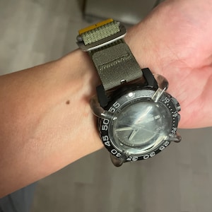 Hawkrigger Airborne O-rig 2 Piece Watch Strap Yellow/army Green, Static ...