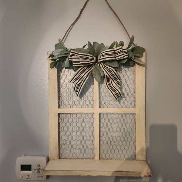 Best Seller Farmhouse Window Pane Decor, Farmhouse Window Frame Wall ...