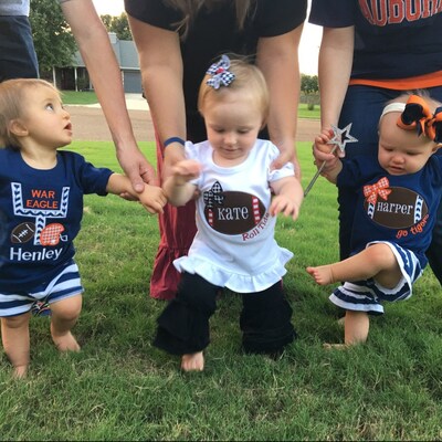 Machine Embroidery Design Applique Football Bow Go Tigers INSTANT ...