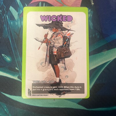 Gruul Signet MTG Proxy Vintage Fantasy Dnd Art Style Custom Proxies ...