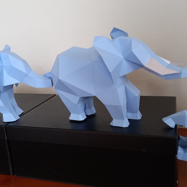 Anxiety Papercraft Lowpoly/ PDF/ A4 Sheet/ - Etsy