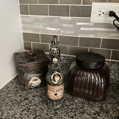 Vintage Tea Box, Tissue Box and Tray Tea Box With 9 Compartments Wooden ...