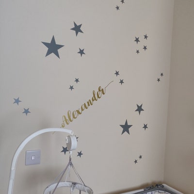 Bear Custom Name Wall Art Sticker Baby's Nursery - Etsy