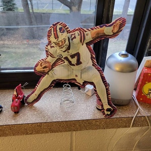 Josh Allen's Drawing Mafia Sticker Car Decal Buffalo - Etsy