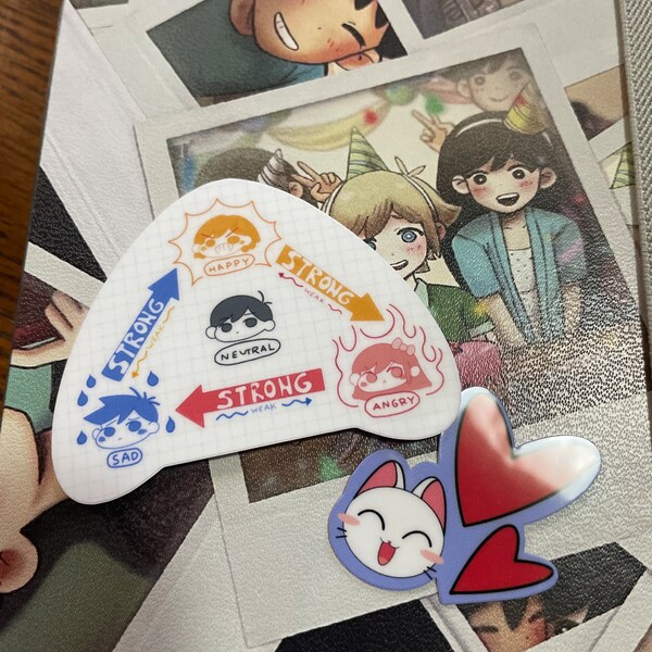 Omori Emotional Chart - Etsy